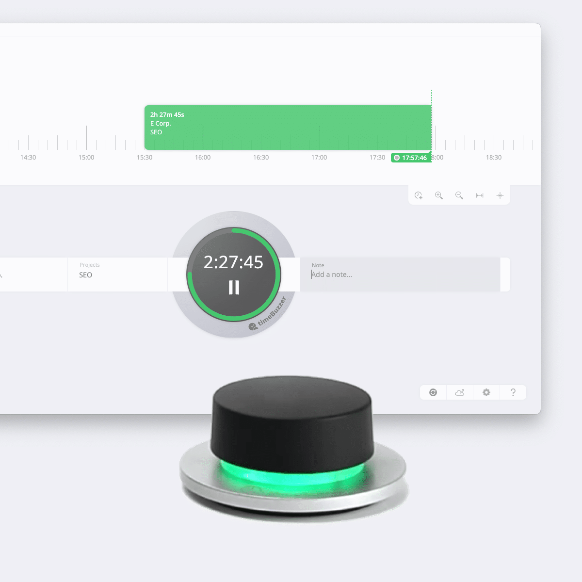 Hardware buzzer for time tracking | timeBuzzer Help