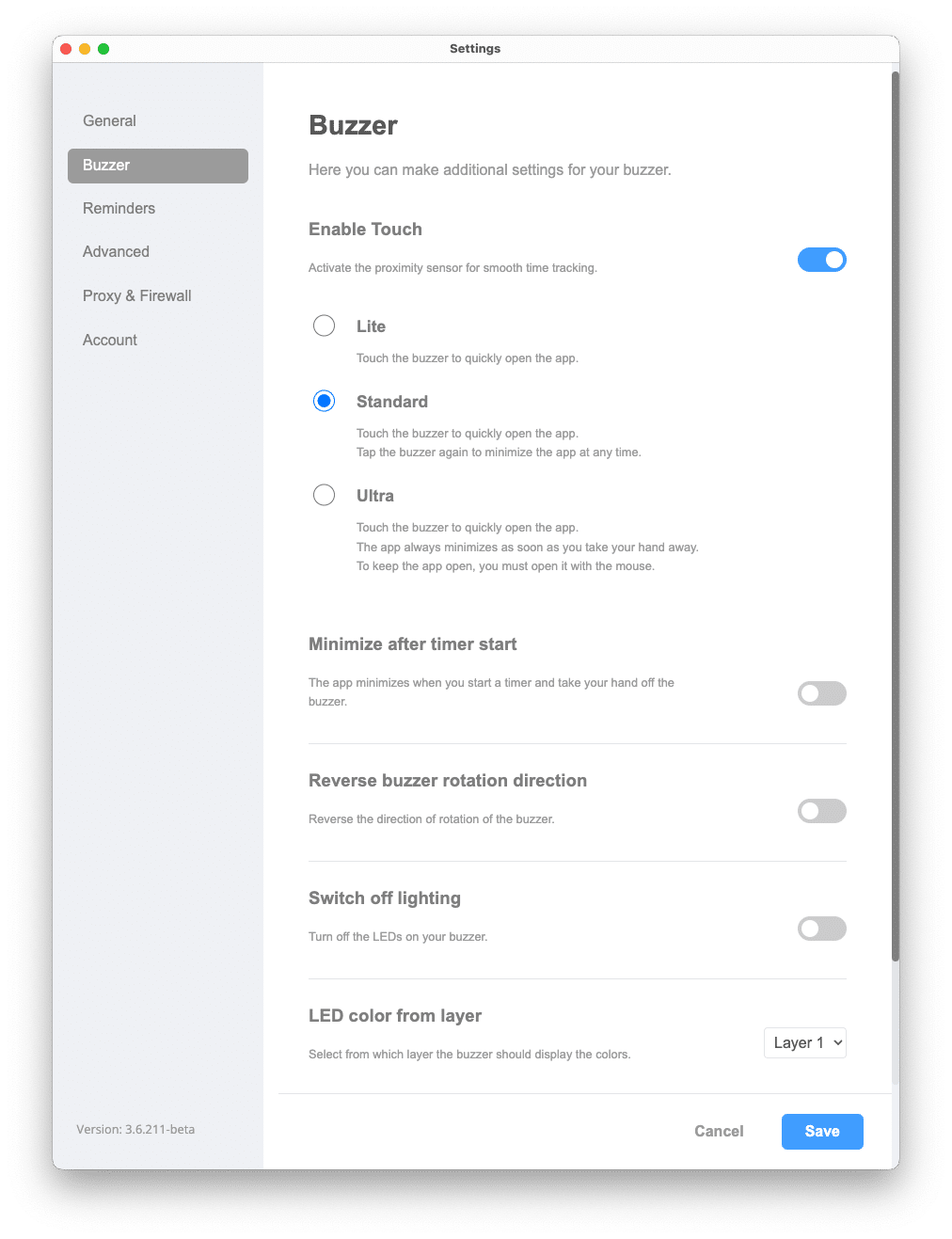 Hardware buzzer for time tracking | timeBuzzer Help
