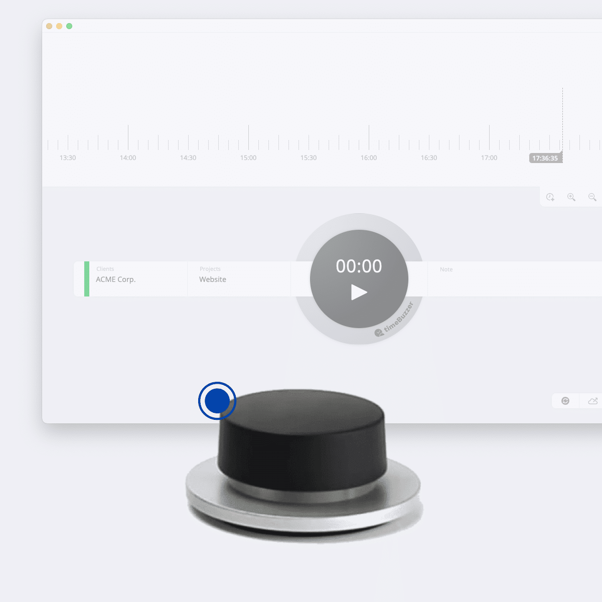 Time Tracking Buzzer | timeBuzzer