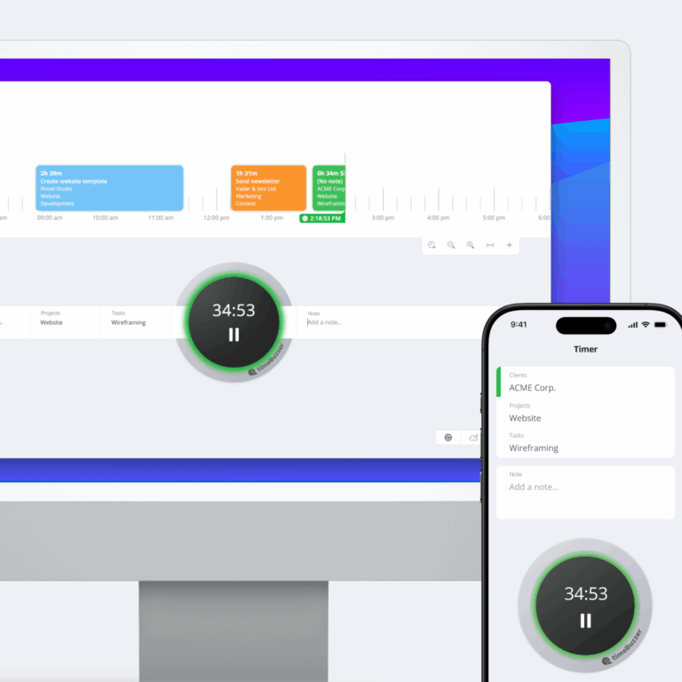 timeBuzzer | A new way to track time