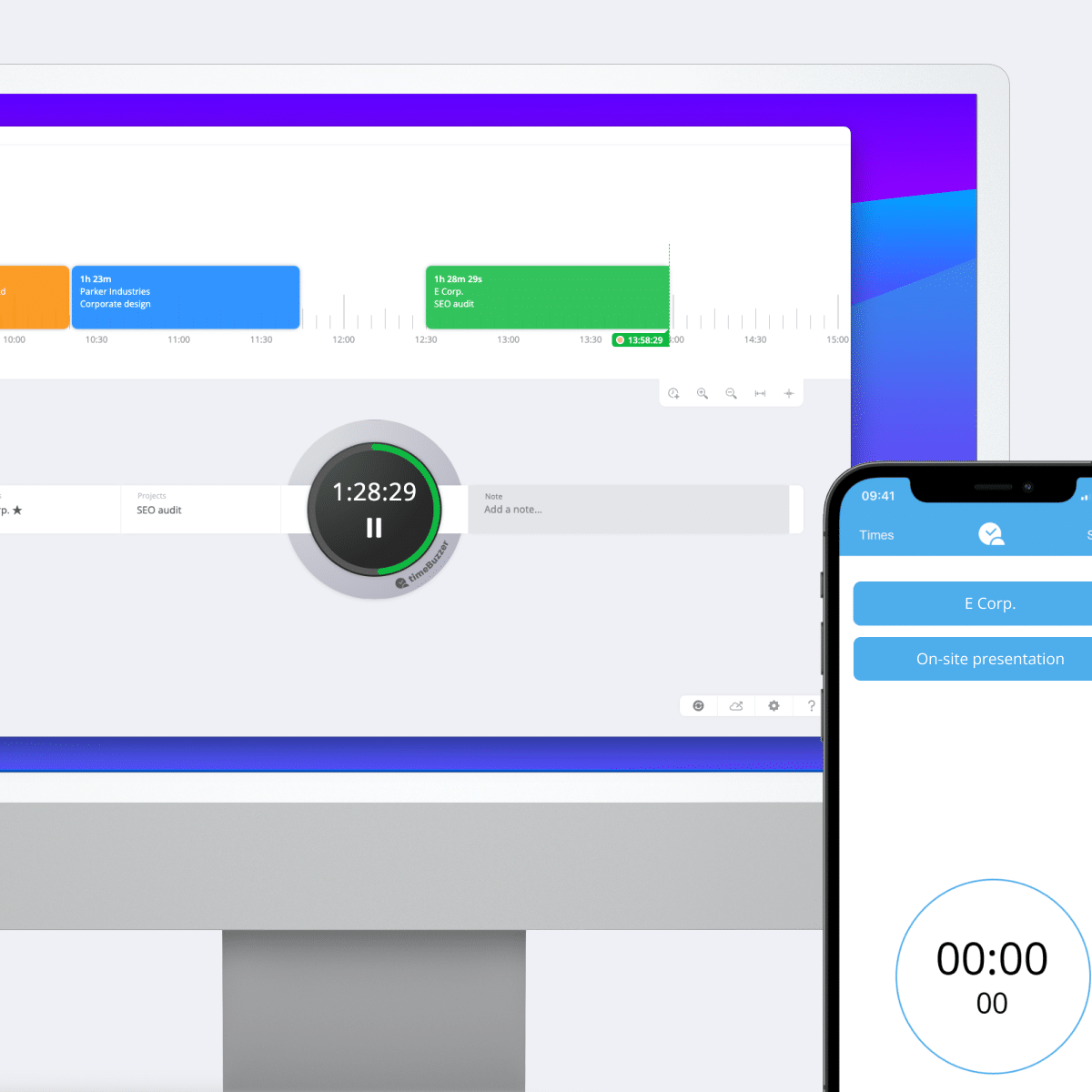 timeBuzzer | A new way to track time