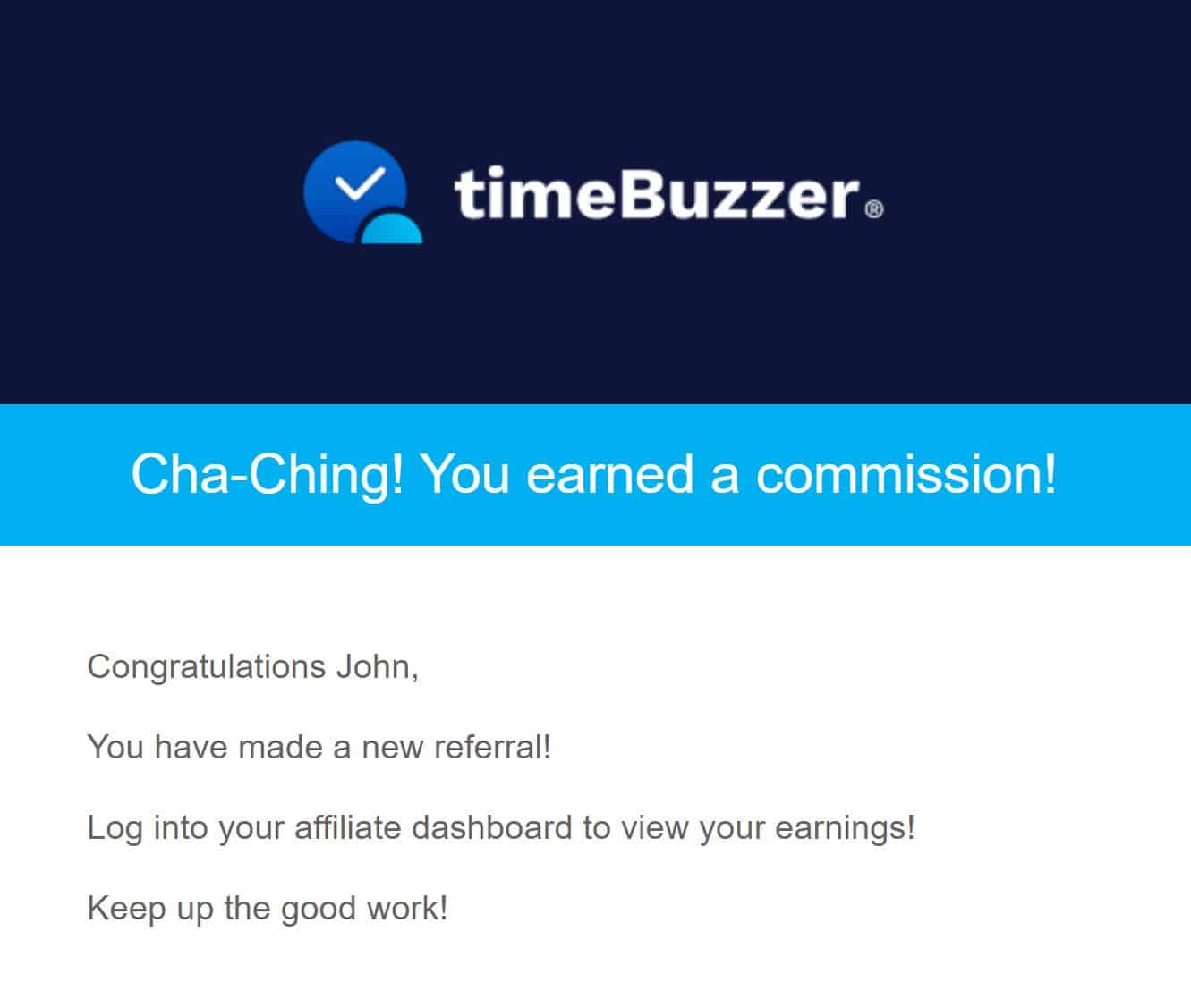 Affiliate Program | timeBuzzer