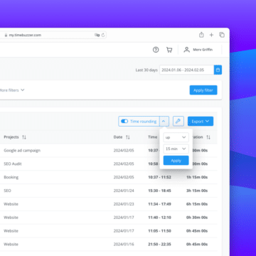 Time Rounding | timeBuzzer Help