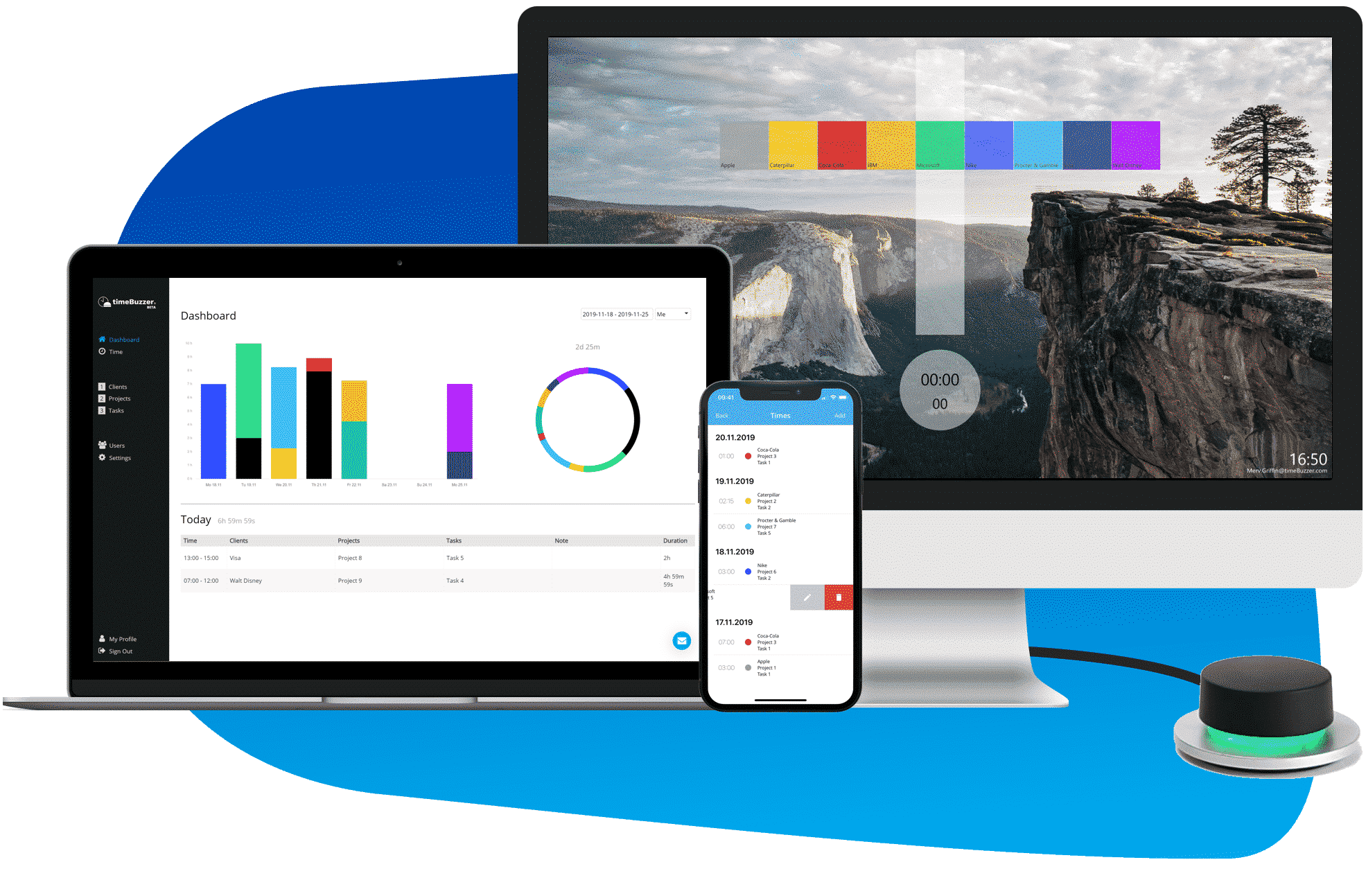 Time Tracking Integration for Google Sheets | timeBuzzer